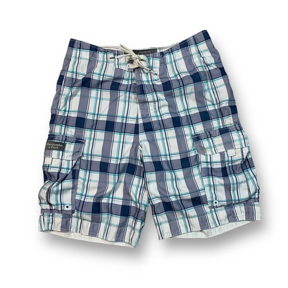 Abercrombie & Fitch | Swim | Vintage Y2k Abercrombie Fitch Plaid Swim ...